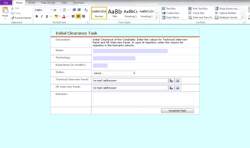 Sharepoint 2010 State Machine Workflows With Custom Task Forms Infopath Using Vs 2010 Part 3