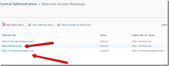 Sharepoint Alternate Access Mapping Configuration Codeproject