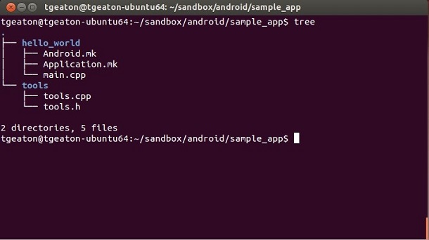 Building An Android Command Line Application Using The Ndk Build Tools Codeproject