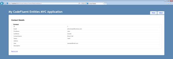 User Interfaces Generated By Codefluent Entities Using Out Of The Box Producers Codeproject