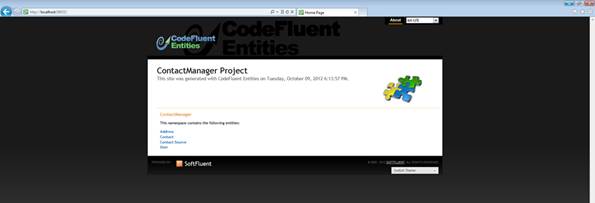 User Interfaces Generated By Codefluent Entities Using Out Of The Box Producers Codeproject