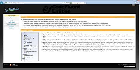 User Interfaces Generated By Codefluent Entities Using Out Of The Box Producers Codeproject