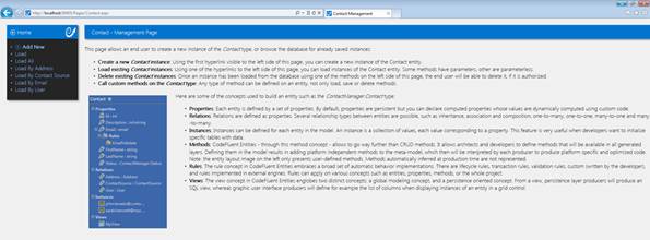User Interfaces Generated By Codefluent Entities Using Out Of The Box Producers Codeproject