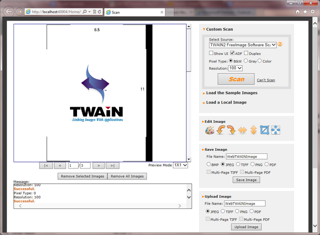 Scan And Upload Documents In Aspnet Mvc3 Application Using Dynamic Web Twain Sdk Dynamsoft Blog
