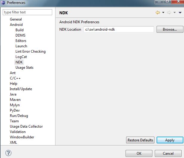 Using The Android X86 Ndk With Eclipse And Porting An Ndk Sample App Codeproject