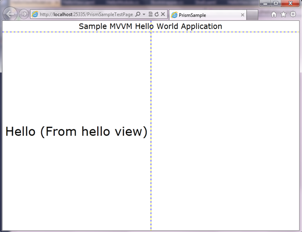 Understand Mvvm Using Prism By Hello World Silverlight Application Codeproject