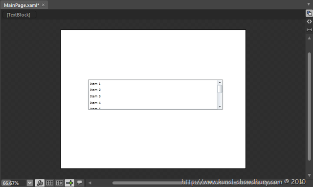 Customized Scrolling In Silverlight Using Expression Blend Codeproject
