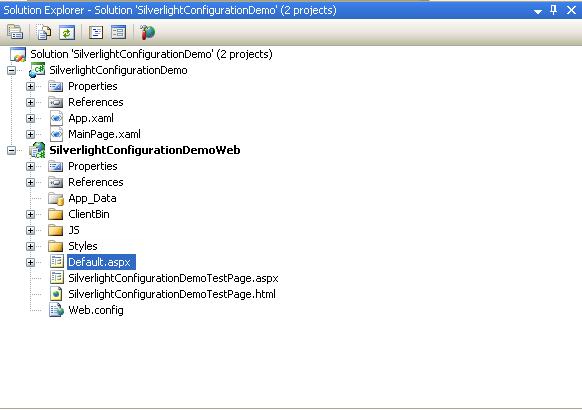 Configure Silverlight 3 Applications Using The Nfig File From Aspnet Codeproject