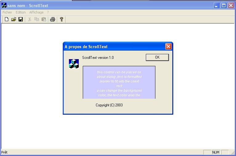 A Static Control With Scrolling Text Codeproject