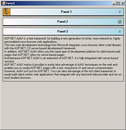 C Custom Control Featuring A Collapsible Panel Codeproject