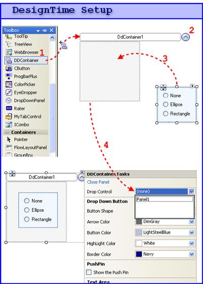 Dropdowncontainer Custom Dropdown Container Using The Toolstripdropdown Vbnet Codeproject