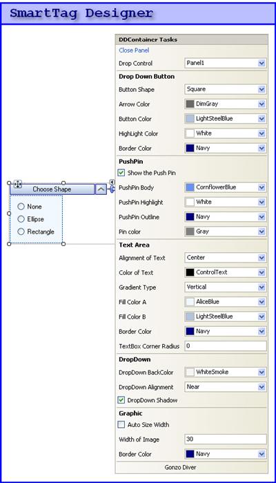 Dropdowncontainer Custom Dropdown Container Using The Toolstripdropdown Vbnet Codeproject