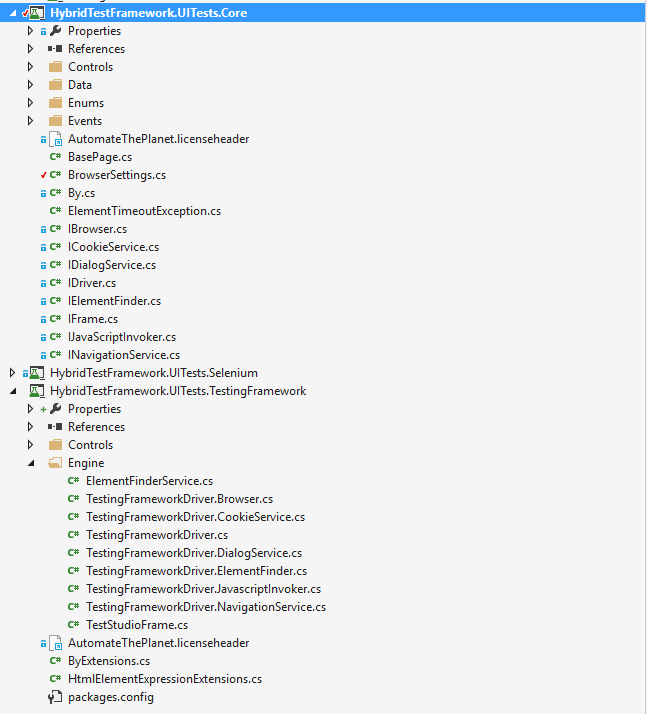 Create Hybrid Test Framework Testing Framework Driver Implementation Codeproject