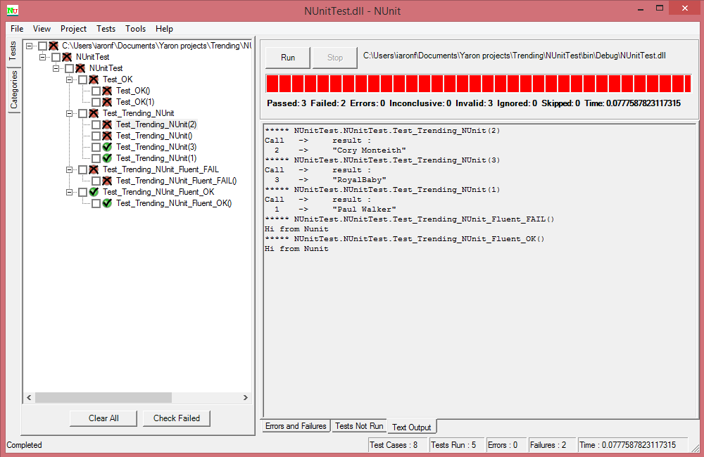 Introduction To Unit Testing With Ms Tests Nunit And Fluent Assertions Codeproject