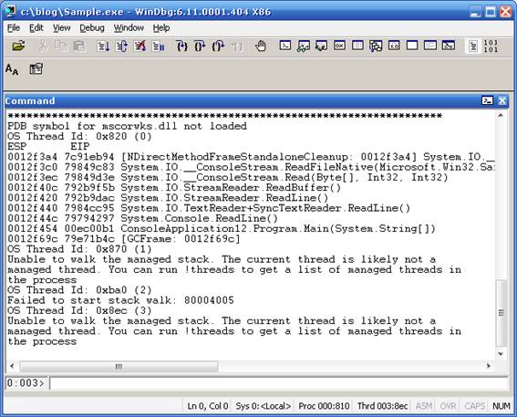 Advanced Net Debugging Extracting Information From Memory Codeproject