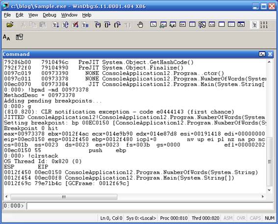 Advanced Net Debugging Extracting Information From Memory Codeproject