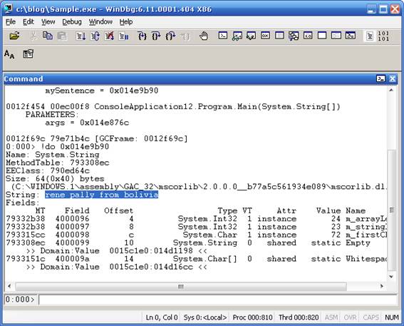 Advanced Net Debugging Extracting Information From Memory Codeproject
