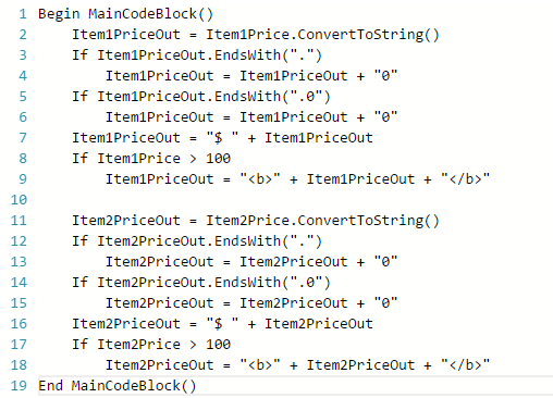 Roberts Rules Of Coders 1 Write Subroutines Profusely Codeproject 2586
