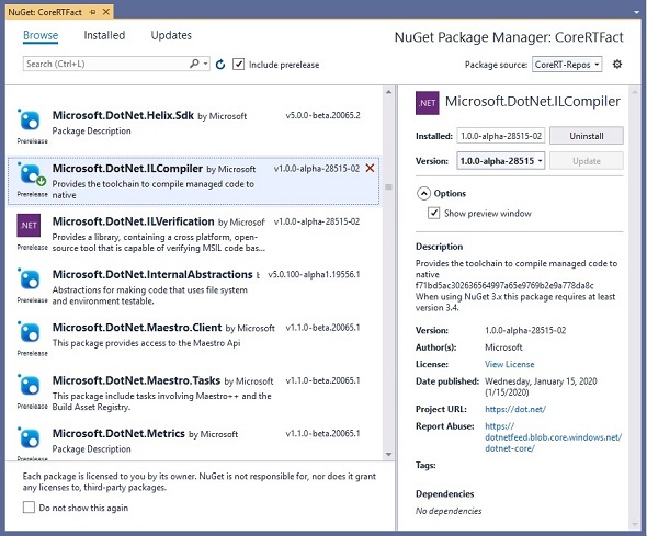 Generate Native Executable From Net Core 31 Project Codeproject