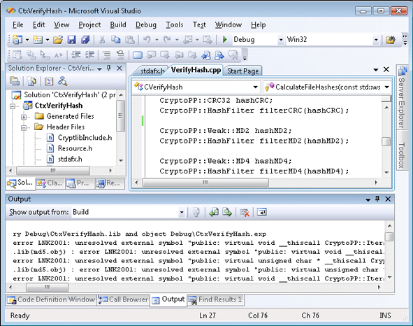 Compiling And Integrating Crypto Into The Microsoft Visual C Environment Codeproject