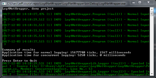 Log4net Singleton Wrapper For Concurrent Logging Codeproject