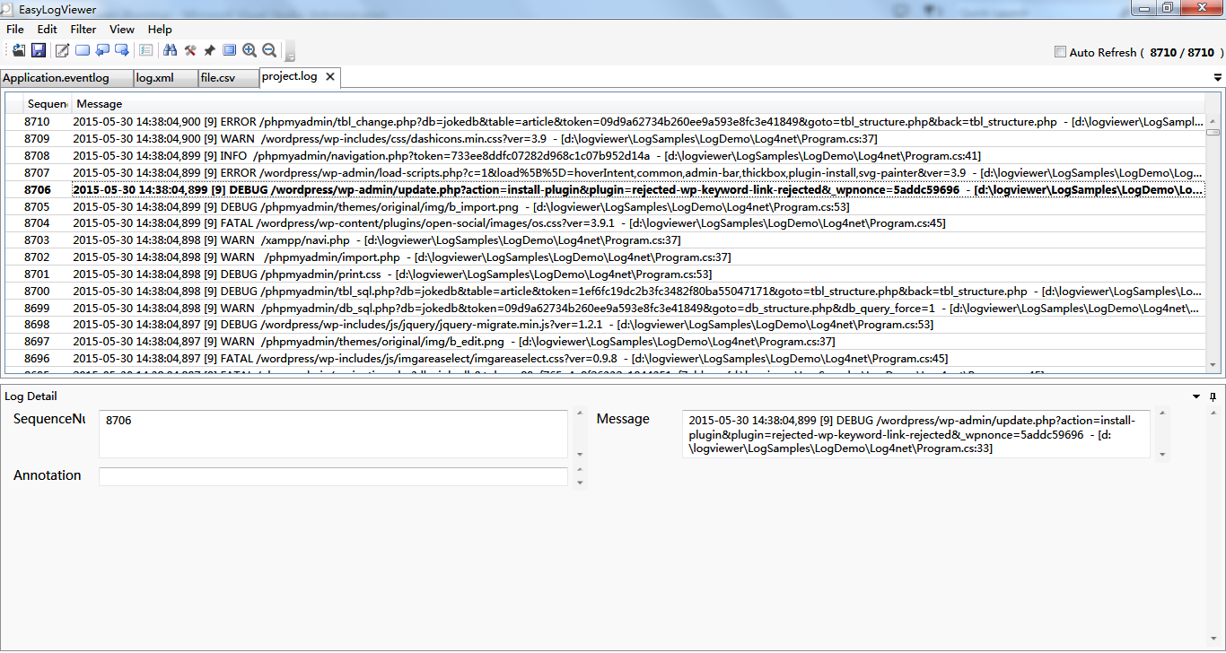 Easy Log Viewer Yet Another Log Viewer Tool But Easier Codeproject