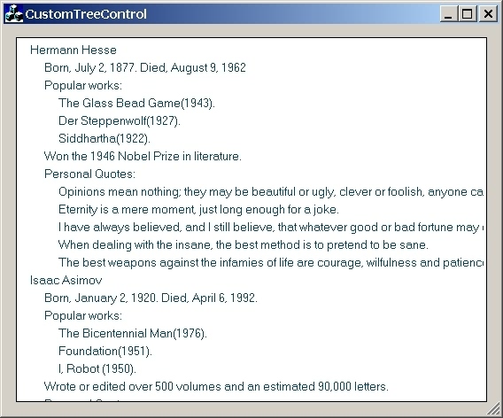 Cstatictreectrl A Cstatic Derived Custom Tree Control Codeproject