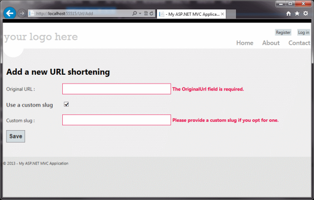 Building Client Javascript Custom Validation In Aspnet Mvc 4 Using Jquery Codeproject