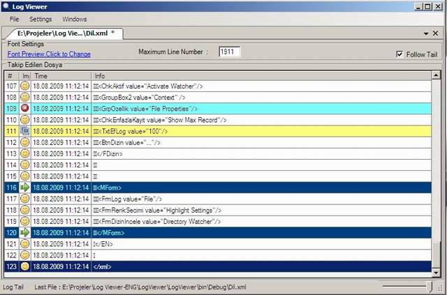 Text Log Viewer Codeproject