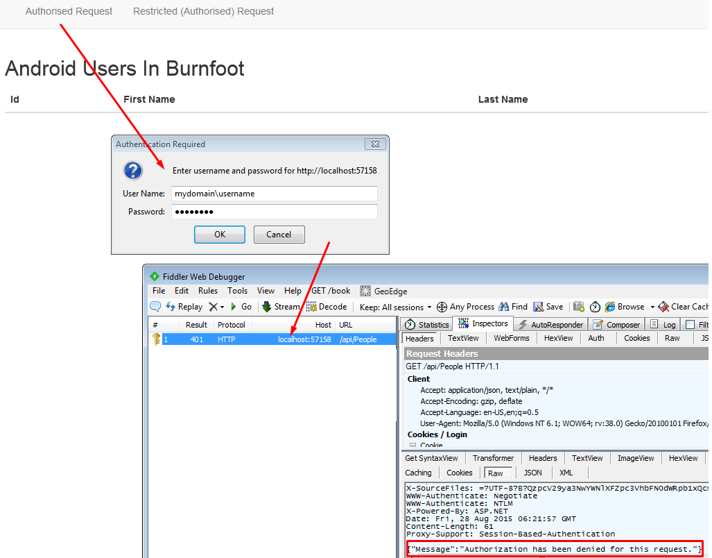 Angularjs And Web Api Active Directory Security Codeproject