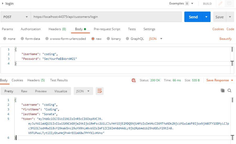 Secure Aspnet Core Web Api Using Jwt Authentication Codeproject