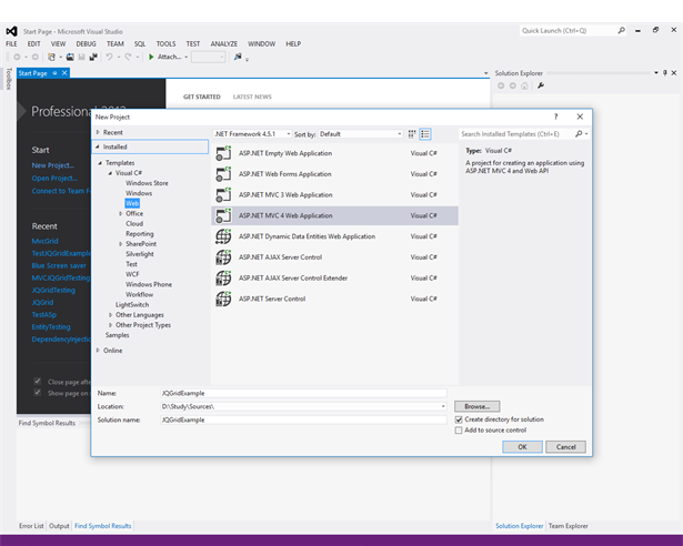 Generic Jqgrid Implementation In Mvc Codeproject