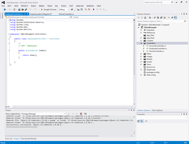 Generic Jqgrid Implementation In Mvc Codeproject