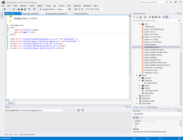 Generic Jqgrid Implementation In Mvc Codeproject
