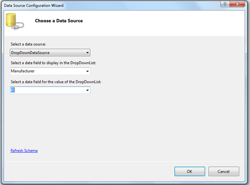 Adding Show All Option To A Dropdownlist Gridview Data Filter With Linqdatasource Codeproject 5365