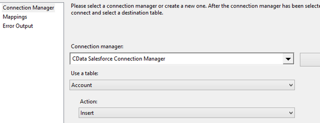 Integrating Data With Salesforce Via Ssis And Cdata Codeproject