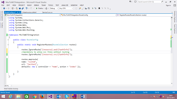 Integration Of Mvc To Wcf Service Codeproject