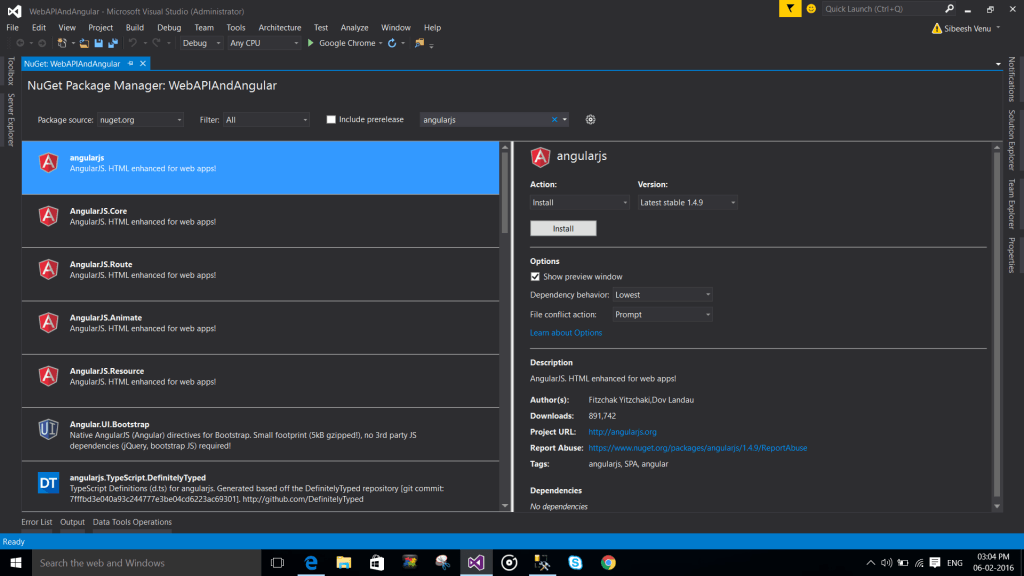 Web Api With Angular Js Codeproject