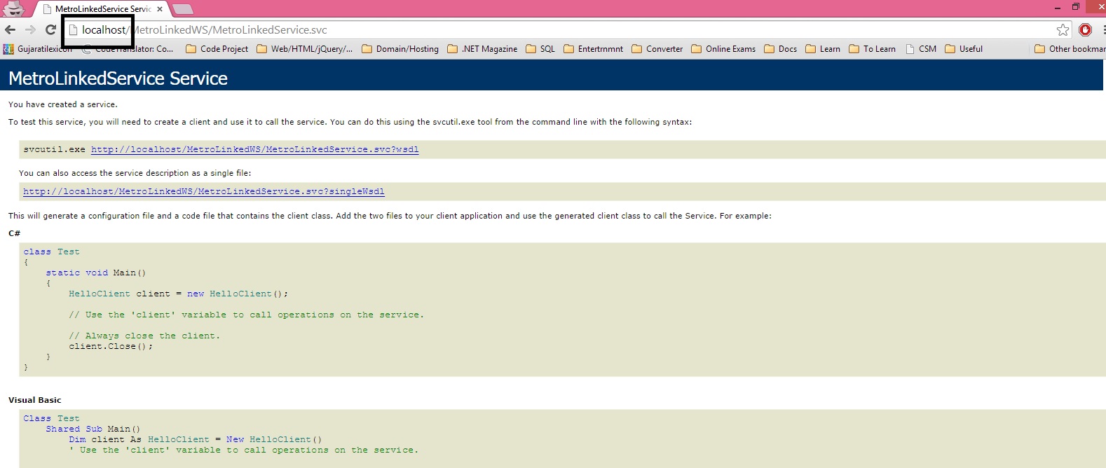 Host Wcf On Localhost And Access Via Internet Codeproject